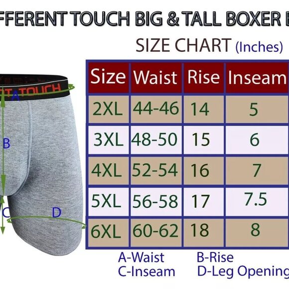 Different Touch | Underwear & Socks | 3 Pair Different Touch Mens Long ...